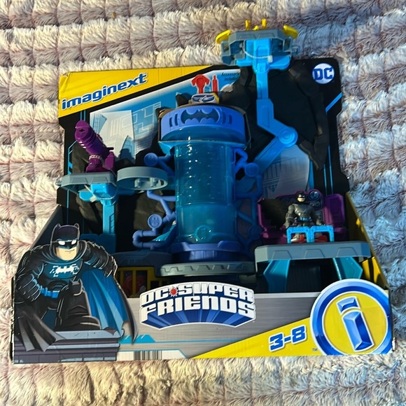 Batman | Toys | Imaginext Dc Super Friends Battech Batcave Batman Playset With Lights Sounds ...